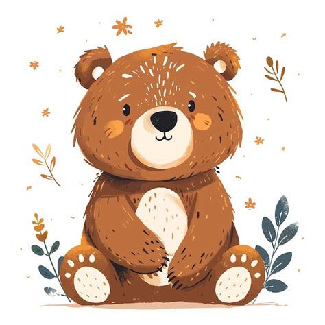 Premium Vector Bear Cute Vector
