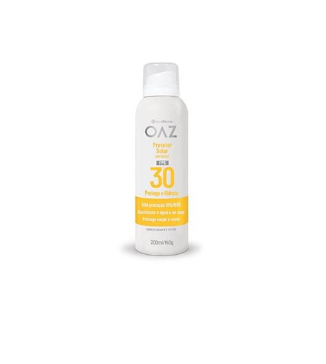 Protetor Solar Aerossol Oaz Fps30 200ml Resilifarma Saúde Em