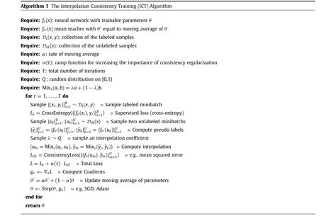 Interpolation Consistency Training For Semi Supervised Learning 郑之杰的个人网站