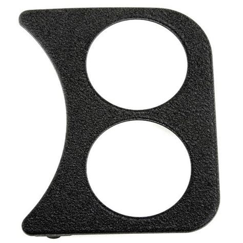 Vw Bug Black 2 Gauge Dash Panel Moore Parts