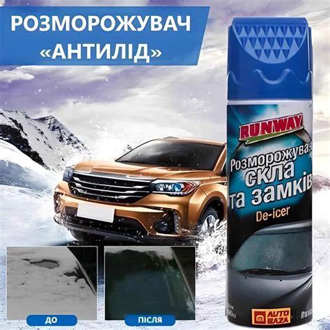 РОЗМОРОЖУВАЧ СКЛА ТА ЗАМКІВ – Товари для дому