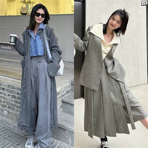 언니들이 참고하기 좋은 캐주얼 데일리룩 코디 내일 옷 뭐입지