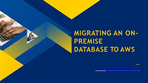 Migrating An On Premise Database To Aws Step Walkthrough Presentation Free To Download