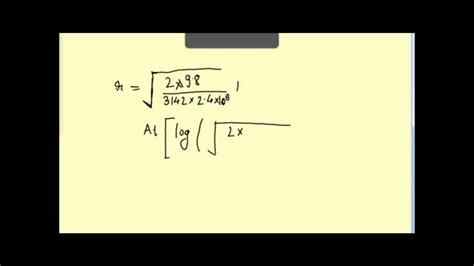 Performing Calculation Using Logantilog Tables Youtube