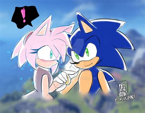 Sonamy Sonic Frontiers By Deaream On Deviantart
