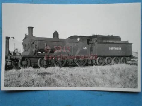 Photo Sr Ex Lswr Class L11 Loco No 437 23 3 51 £2 25 Picclick Uk