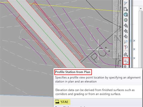 Civil 3d Profile Station From Plan Tip Design And Motion