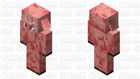 Unzombified Piglin No Clothes Minecraft Mob Skin