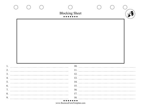 Blocking Sheet Pdf