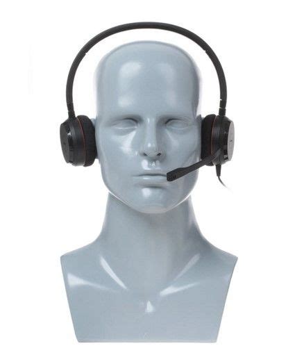 Наушники Накладные Jabra Проводная гарнитура Evolve 20 MS Stereo черный ...