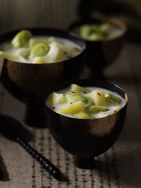 Recette Soupe De Poireaux Et Pommes De Terre Au Cumin Cuisine