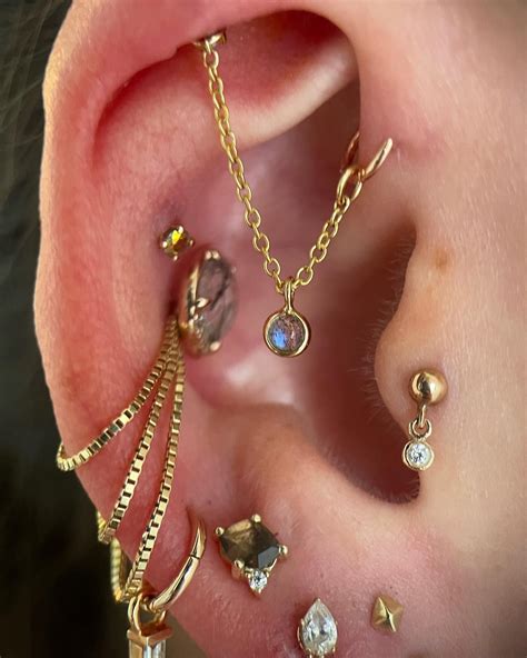 Ear Styling Piercing At Fiat Lux San Francisco Artofit
