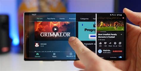 Как разделить экран Android устройства на два экрана