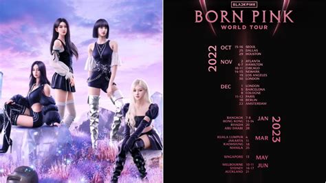 K Pop Group Blackpink Announces ‘born Pink World Tour Schedule India Not Included India Today