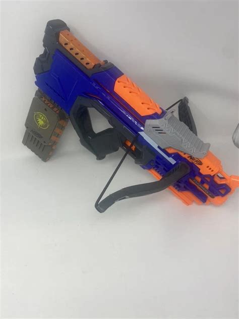 NERF N STRIKE ELITE CrossBolt Soft Dart Blaster Gun With Ammo Clip Grey Mag PicClick UK