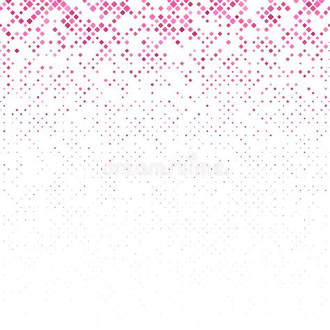 Geometric Diagonal Rounded Square Pattern Vector Mosaic Background Graphic Stock Vector