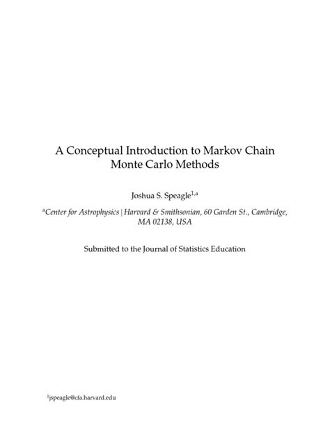 Conceptualintroductiontomcmc Pdf Statistical Inference Bayesian Inference