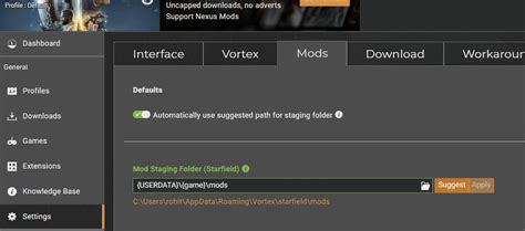 Is This The Correct Mod Staging Folder I Have Tried Everything But My