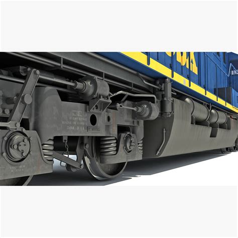 Csx Diesel Electric Locomotive 3d 모델 다운로드 기관차 On