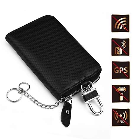 Car Key Rfid Signal Blocker Case Faraday Cage Fob Pouch Keyless Blocking Bag 【beautiful My0827