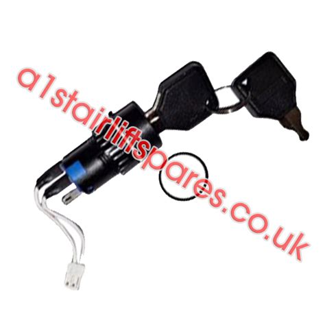 Thyssen Krupp Homeglide Keyswitch And Keys A1 Stairlift Spares