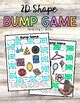 2D Shapes Activity Geometry Bump Game By Once Upon An Owl TPT