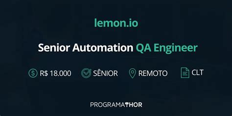 Programathor On Linkedin Vagasti Dev Ti Fullstack Vaga Qa