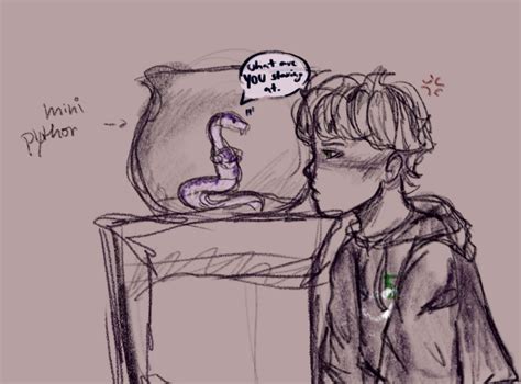 Little Lloyd And Pythor Sketch