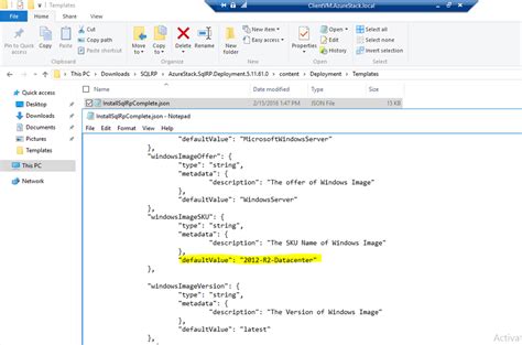 Microsoft Azure Stack Tp Tweaking The Sql Rp Deployment Daniels