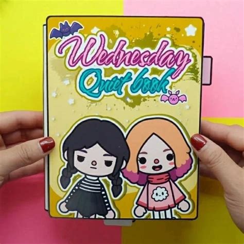 Jual Paper Doll House TOCA BOCA WEDNESDAY Buku Quiet Kertas Mainan