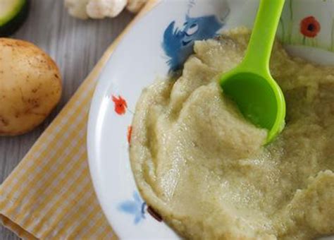 კარტოფილის ყვავილოვანი კომბოსტოსა და ყაბაყის საბავშვო პიურე 6 თვიდან მშობლები