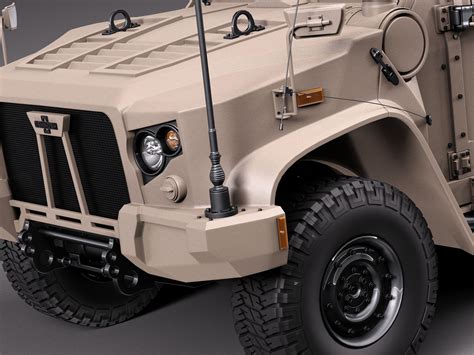 Oshkosh Jltv 2014 3d Model Max Obj 3ds Fbx C4d Lwo Lw Lws