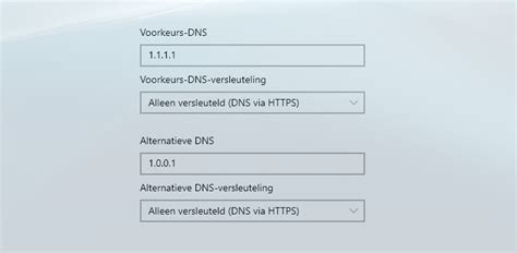 Dns Via Https Inschakelen In Windows Pc Web Plus