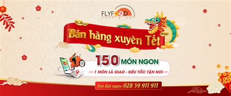 Flyfood BÁn HÀng XuyÊn TẾt Flyfoodvn
