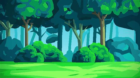 Anime Forest Background Pack