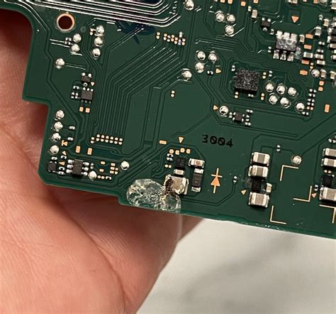 Need Help Idng A Capacitor On Had Cpu 01 Board Nintendo Switch