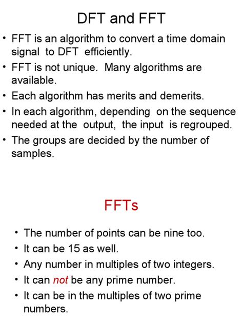 Dsp12 Pp 8 Point Radix 2 Dit Fft Ppt Pdf Fast Fourier Transform