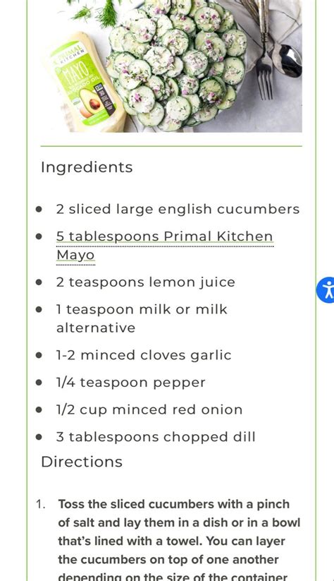 English Cucumber Salad