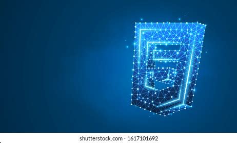 Hypertext Markup Language Html Coding Sign Stock Vector Royalty Free