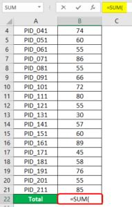 Sum Cells In Excel Examples On How To Sum Cells In Excel