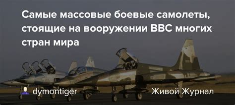 Самые массовые боевые самолеты стоящие на вооружении ВВС многих стран