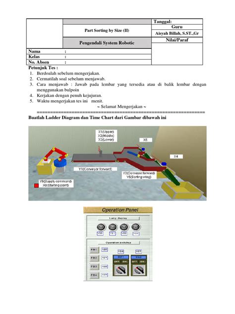 Latihan Plc E2 Part Sorting Size Ii Pdf