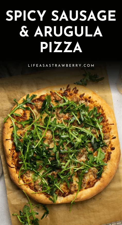 Arugula Prosciutto Pizza With Balsamic Glaze Life As A Strawberry