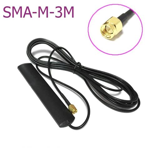 Антенна автомобильная для магнитолы 4G, GPRS, GSM /крепление ...
