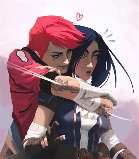 Pin On Vi And Caitlyn