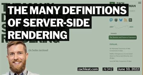the many definitions of server side rendering r webdev