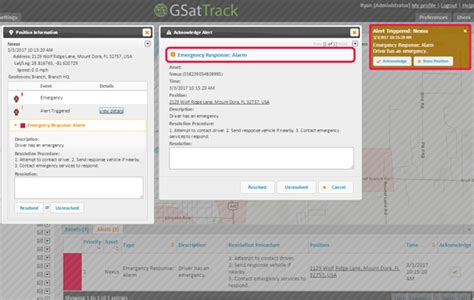 Feature Highlight GSatTrack Alert WorkFlow GSE Telematics