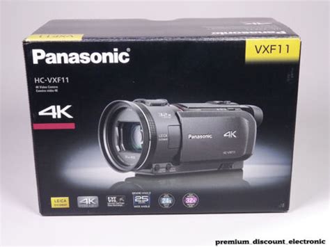 Panasonic HC-VXF11EG-K Leica Camcorder 4K Video Kamera HC VXF11 EG-K ...
