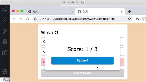 【旧版】javascriptで三択クイズを作ろう 全20回 プログラミングならドットインストール