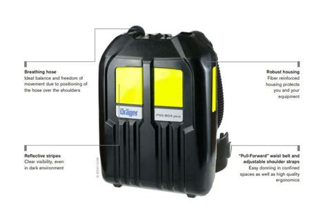 Dräger Bg4 W Hydration Mask Cylinder And Case Pn 4058823 Ws